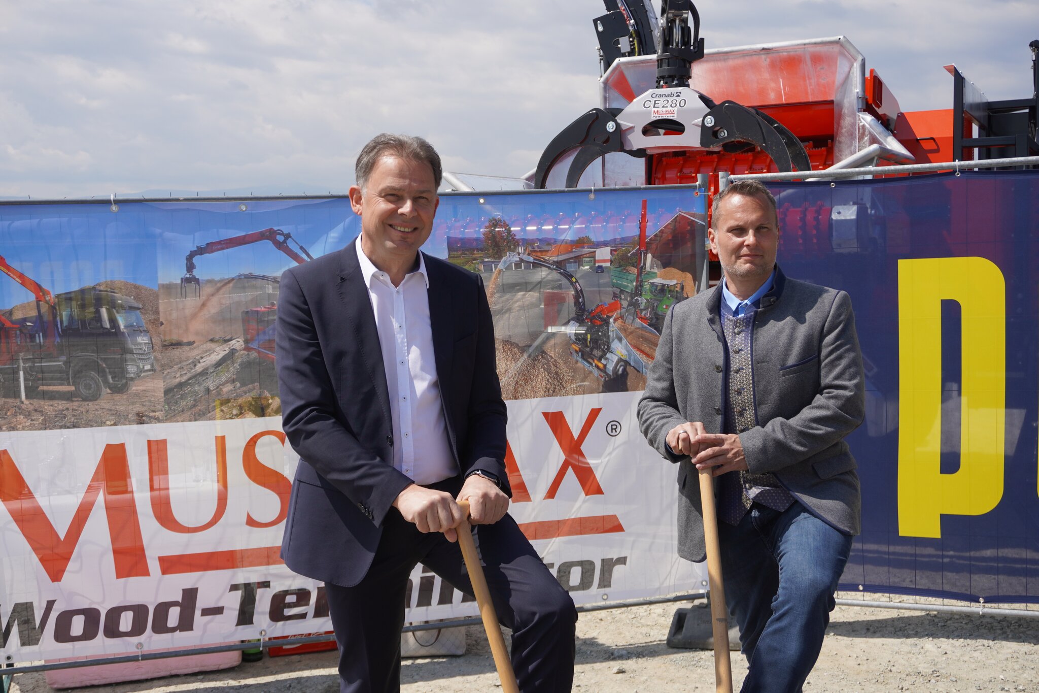 Spatenstich: Neue Mus-Max-Firmenzentrale entsteht in Wettmannstätten ...