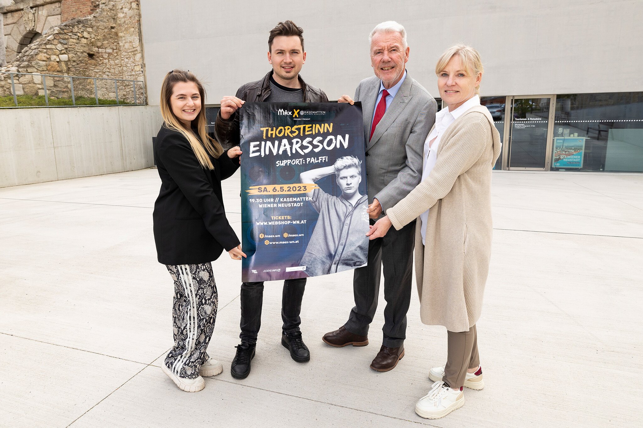 Highlight-Veranstaltung „powered by MÄX“: Thorsteinn Einarsson in den Kasematten - Wiener Neustadt