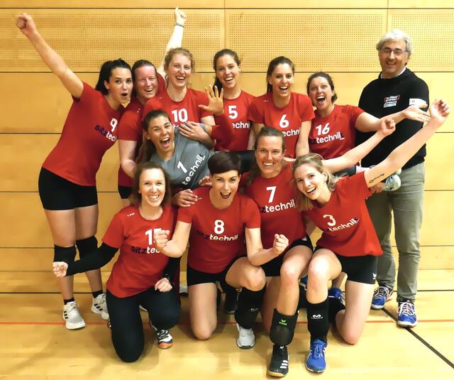 Volleyball: Sieg im Aufstiegsplayoff der Volleyball-Serie-A - Schwaz