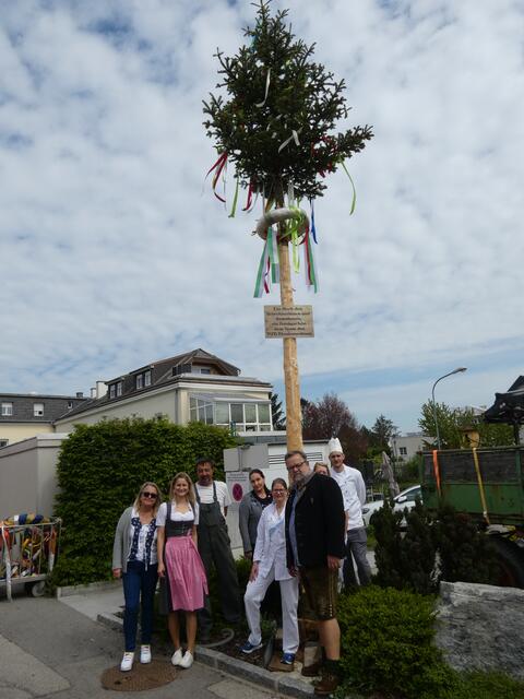 Erster Mai: Auch heuer Freude über traditionellen PBZ-Maibaum ...