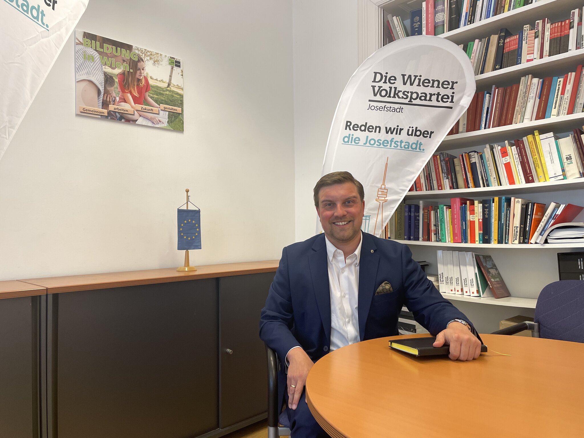 Adam Christian: Der neue ÖVP- Chef in der Josefstadt im Gespräch ...