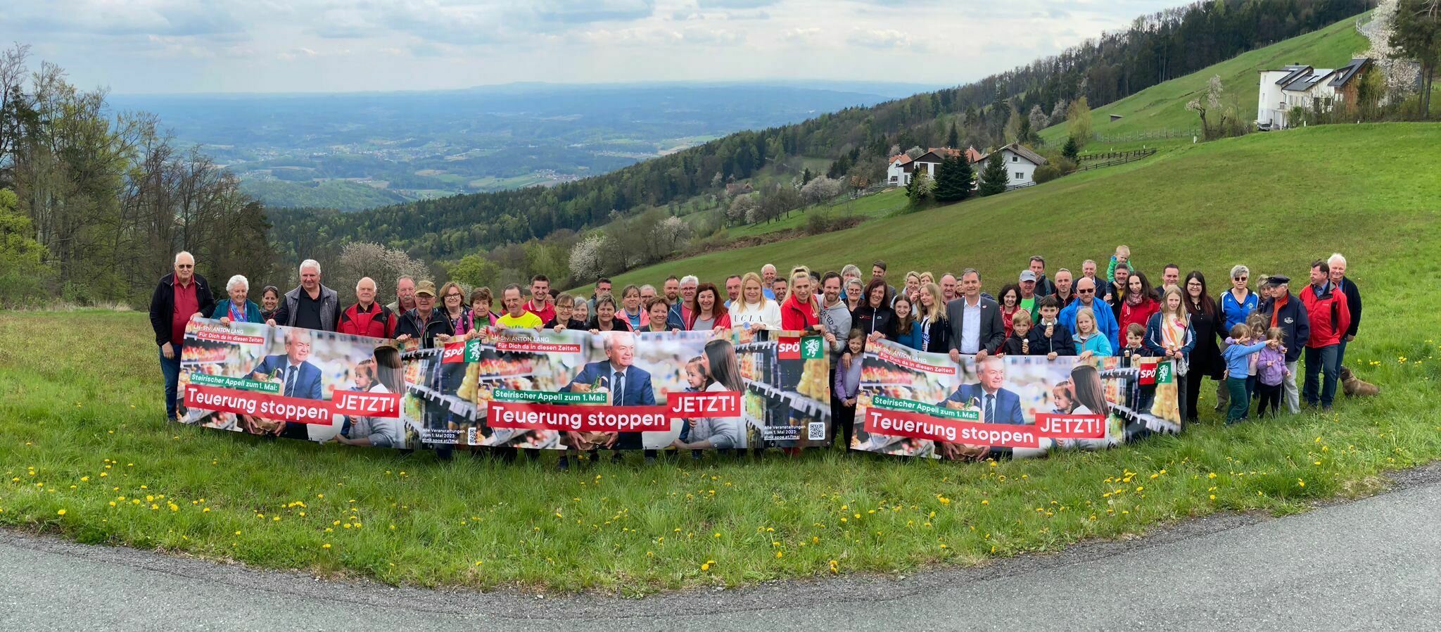 Sternwanderung: SPÖ Oststeiermark feiert Tag der Arbeit am Kulm - Weiz