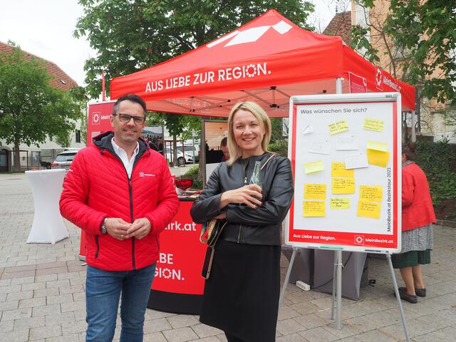 Wünsche aus der Bevölkerung: Das war die MeinBezirk.at Bezirkstour in ...