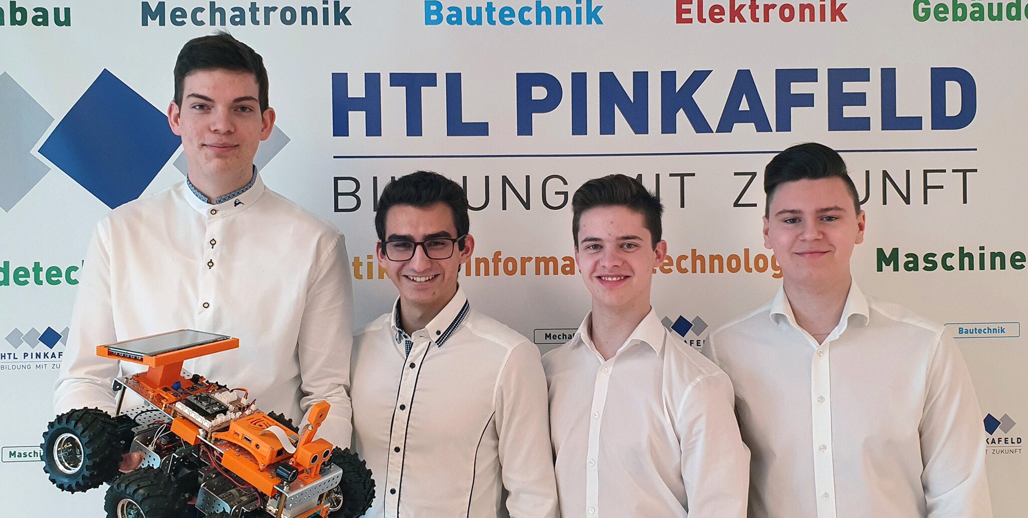 HTL Pinkafeld: Elektronik-Maturanten entwickeln Minensuchroboter - Oberwart