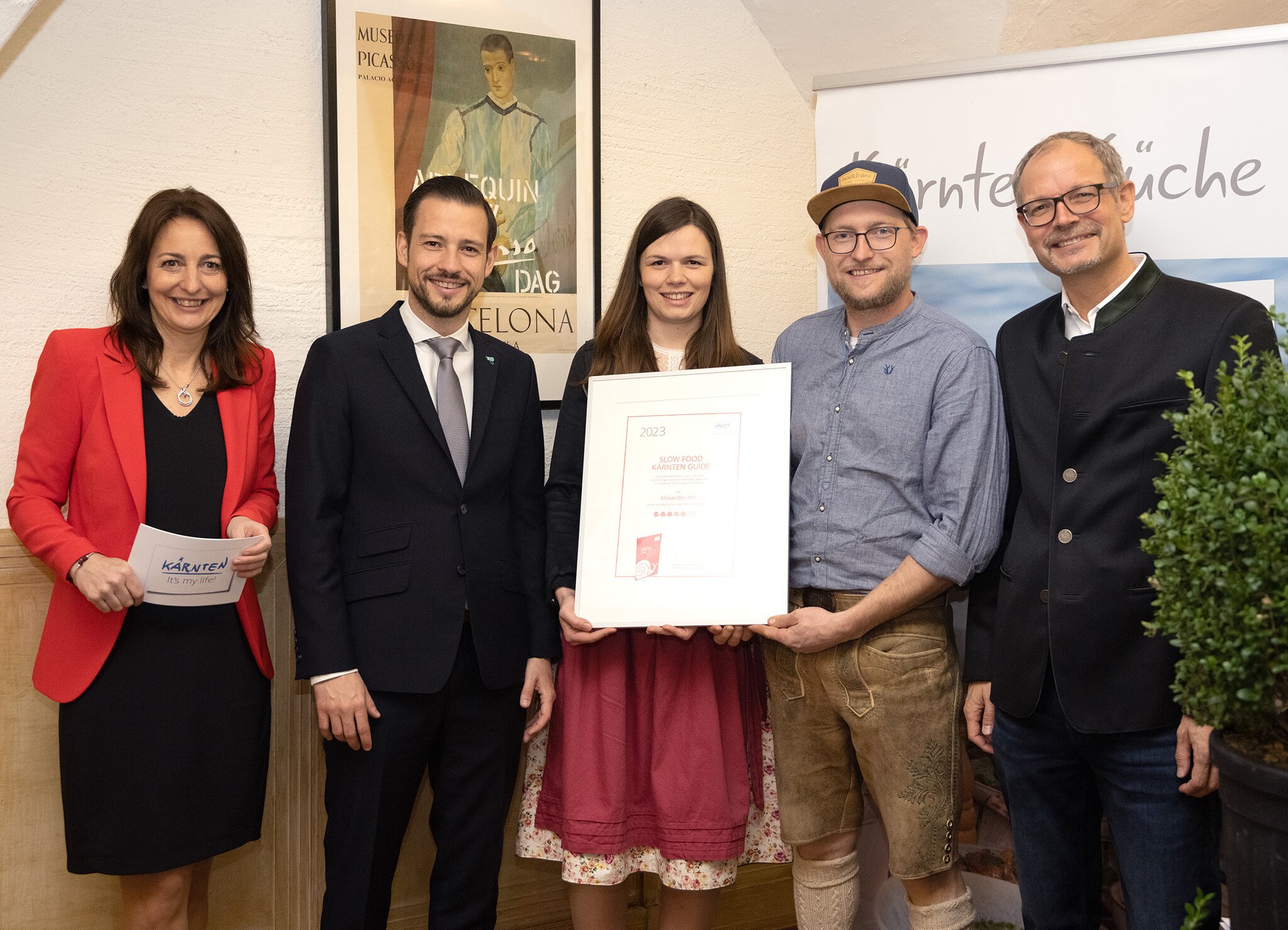 Alexander Alm in Millstatt am See: Höchste Slow Food Auszeichnung - Spittal