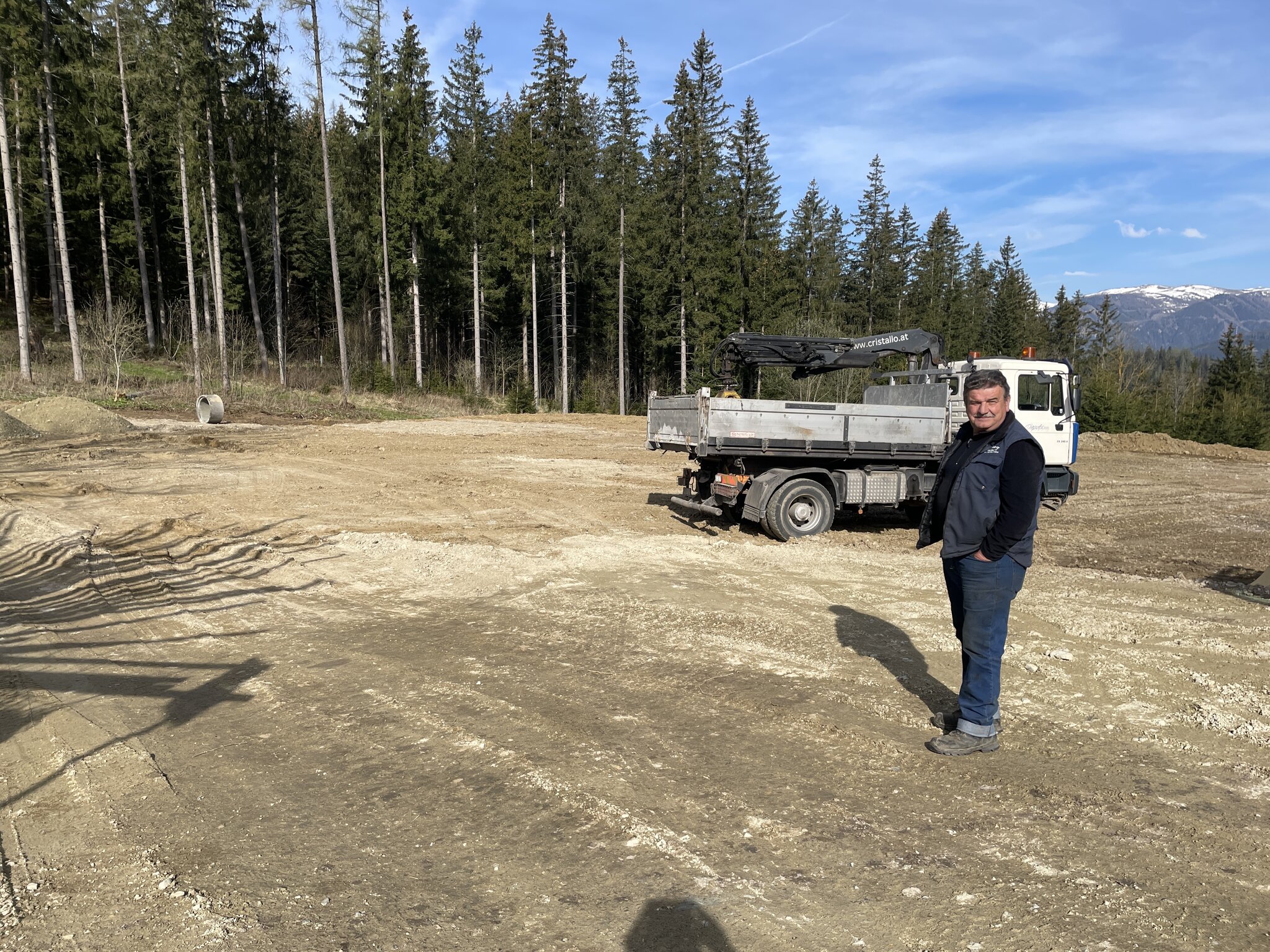 Marktgemeinde Turnau: Am Pogusch entsteht ein neuer Parkplatz - Bruck ...
