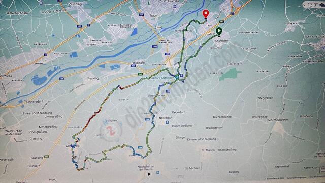 Ansfelden-Weissenberg-Neuhofen-Allhaming-Ansfelden: Bike-Tour in ...