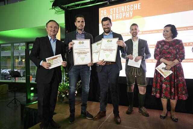 26. Steirische Weintrophy: Südsteirische Winzer zeigen mit ihren Weinen ...