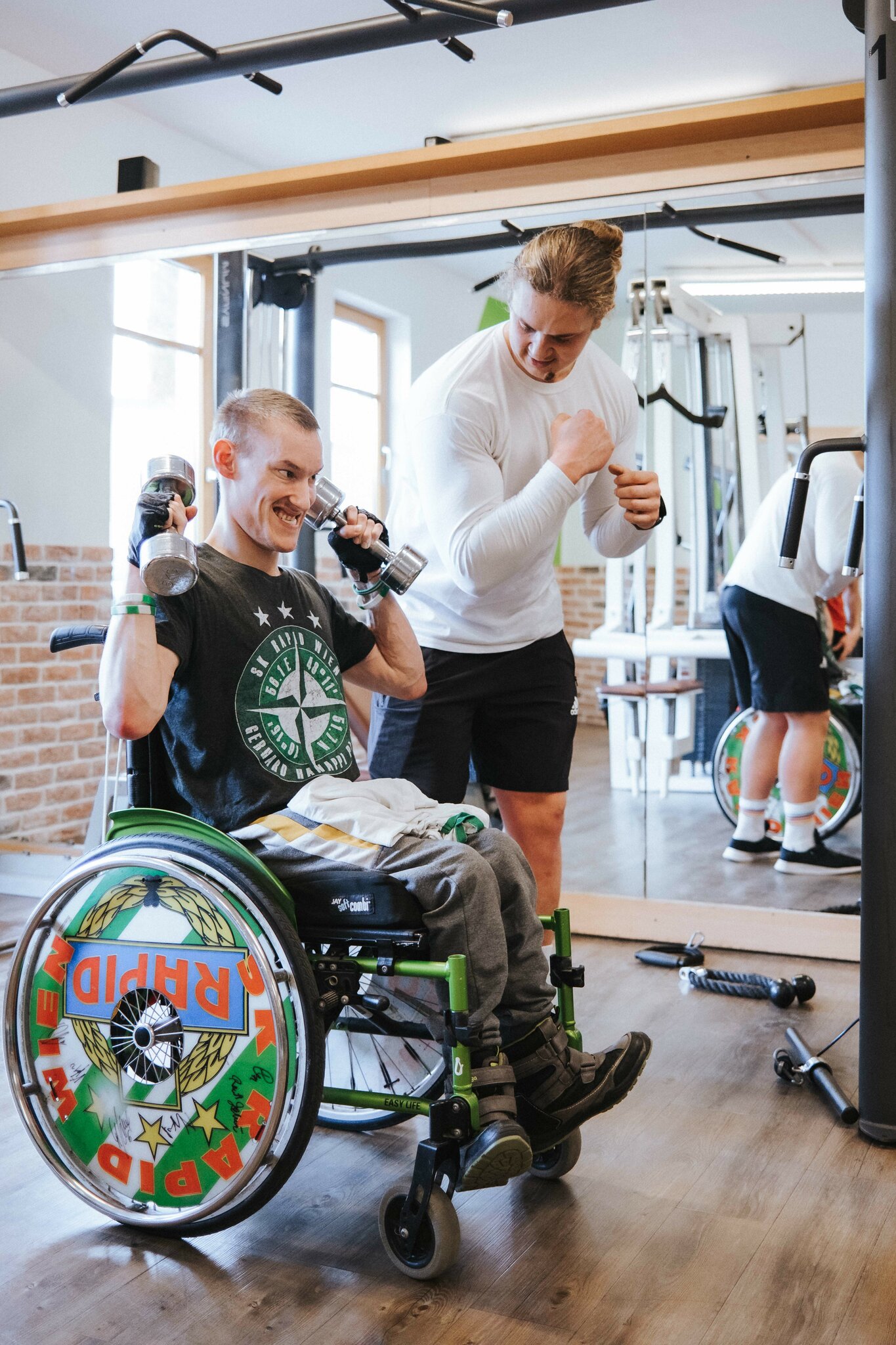 Elias Bayer: Lebenshilfe-Mitarbeiter rief Fitness-Projekt ins Leben ...