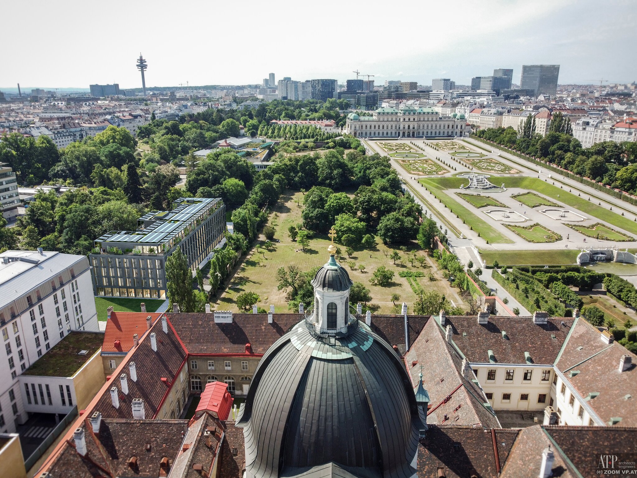 Bis Sommer 2024: Das Europäische Patentamt am Rennweg wird saniert ...