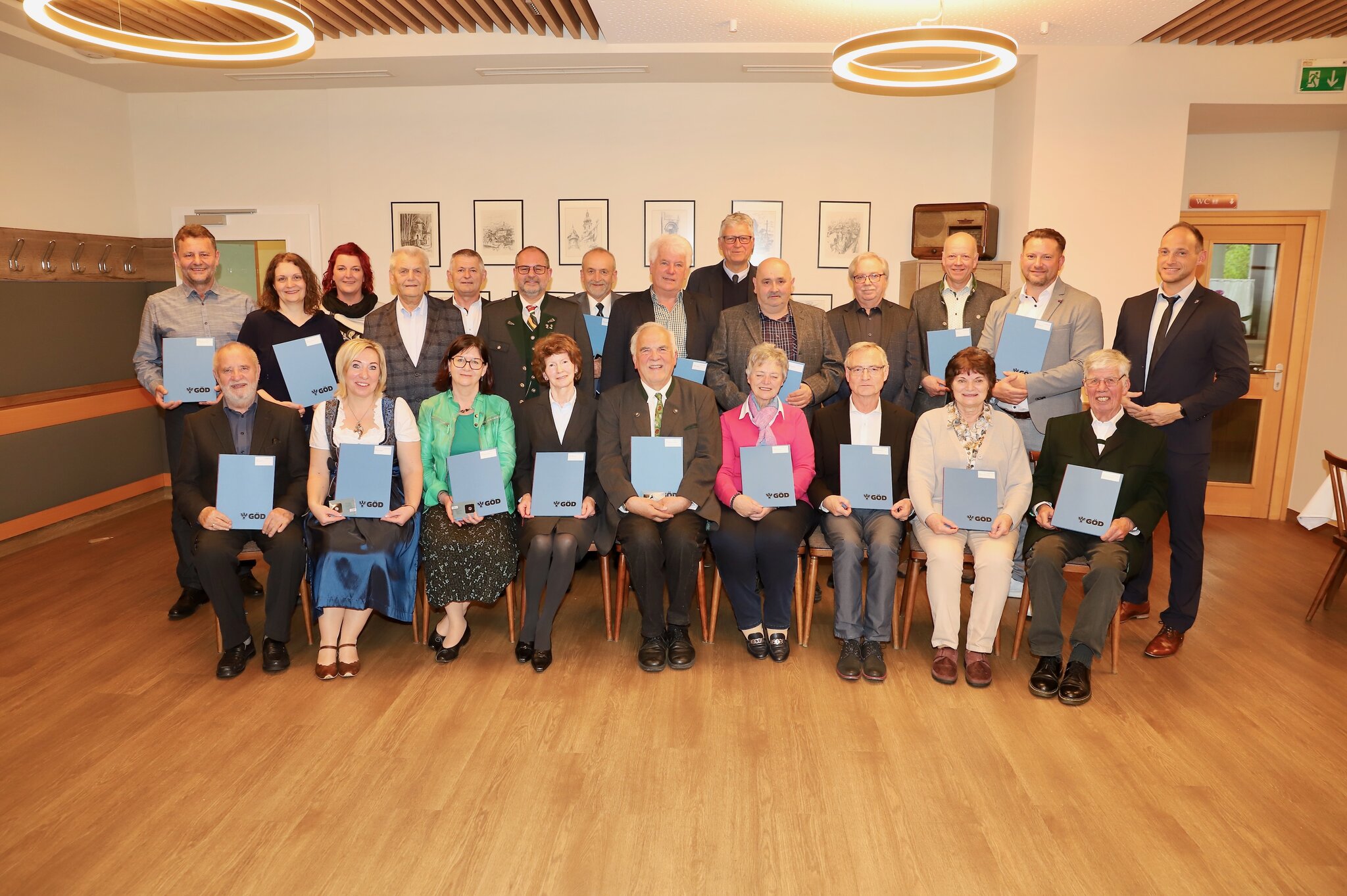 GÖD-Jubilare wurden geehrt: Kleiner Dank für die langjährige Treue ...