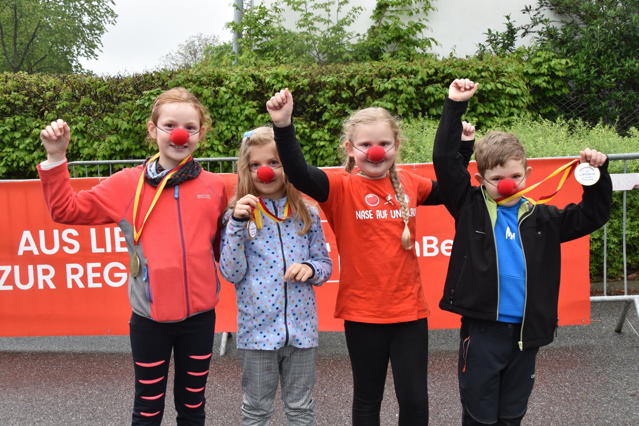 Clown Doctors: Dritter "ROTE NASEN"-Lauf in Oberschützen trotzte Regen ...