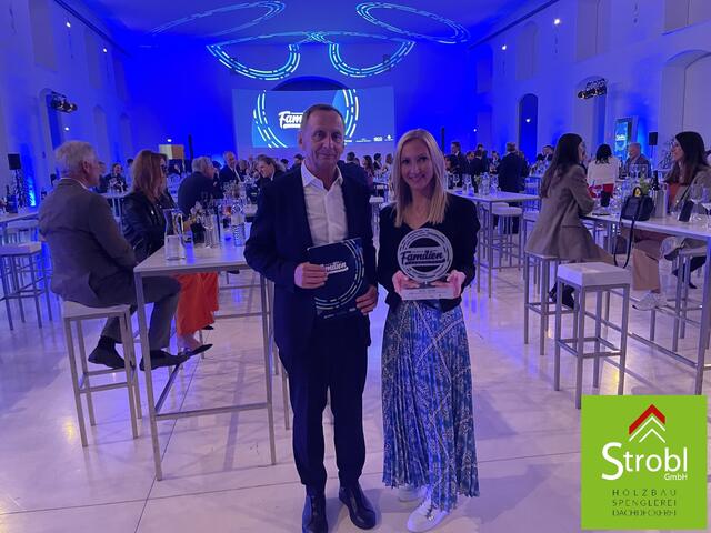 Bestes Familienunternehmen: Auszeichnung für Holz Strobl aus Deutsch ...
