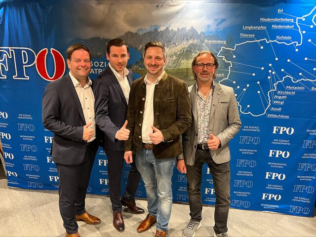 Wiederwahlen: Andreas Gang bleibt Bezirksparteiobmann der FPÖ Kufstein ...