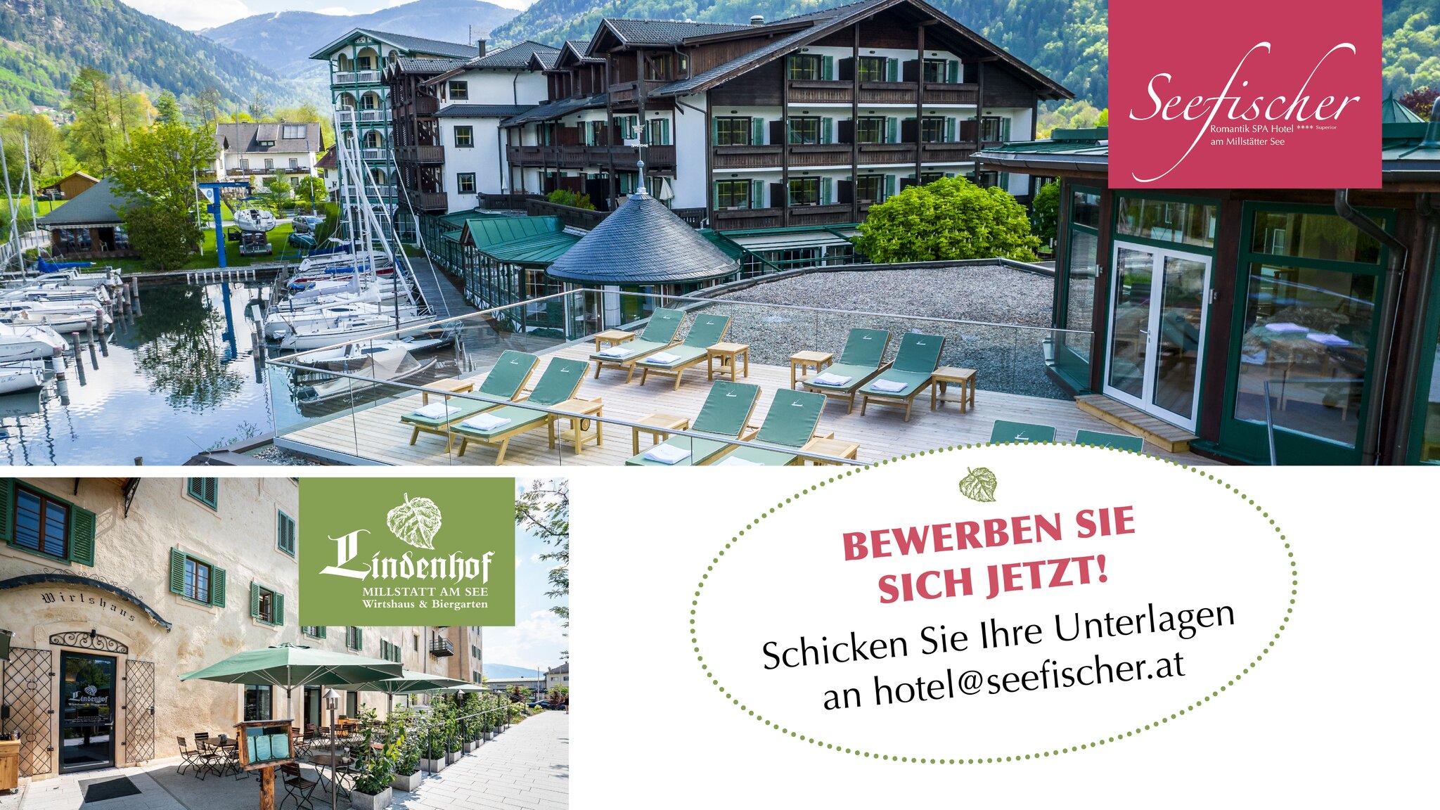 Lindenhof & Seefischer: Lust auf Karriere direkt am Millstätter See ...