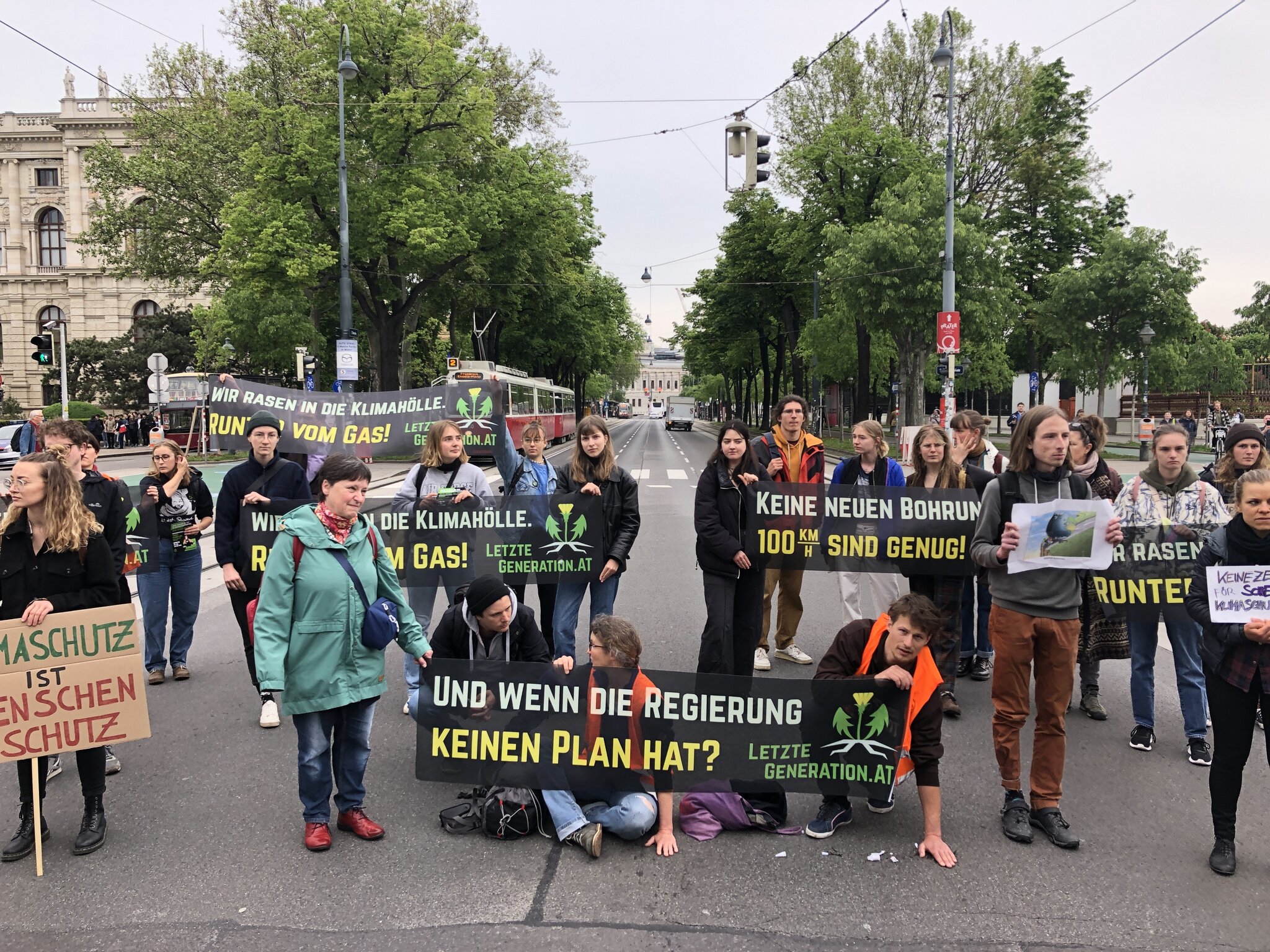 Wiener Klimakleber: Letzte Generation stellt Forderungen an die Regierung - Wien