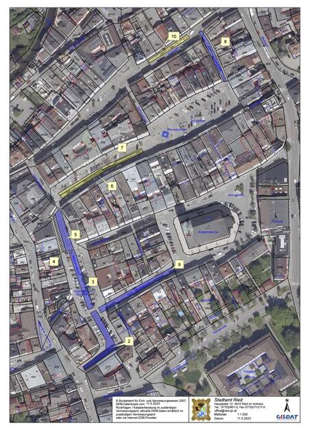 Von Mai bis September: Pflasterarbeiten in der Innenstadt - Ried