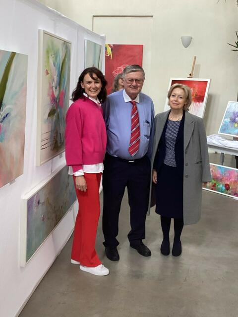 Vernissage: Silvia Lehner präsentiert ihre Werke in Großhöflein ...