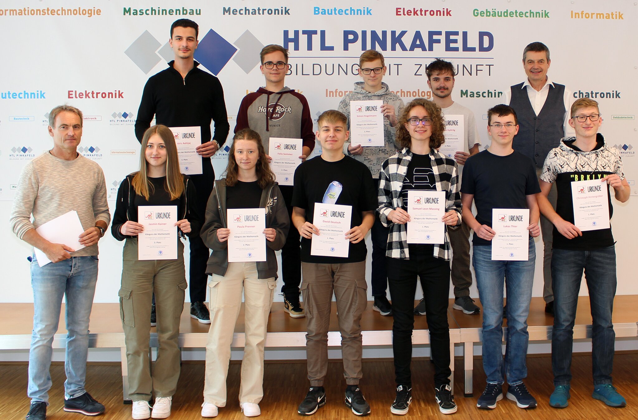 HTL Pinkafeld: „Känguru der Mathematik“-Sieger geehrt - Oberwart