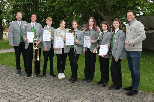 Michelhausen: Viele Auszeichnungen für den Musikverein Michelhausen - Tulln