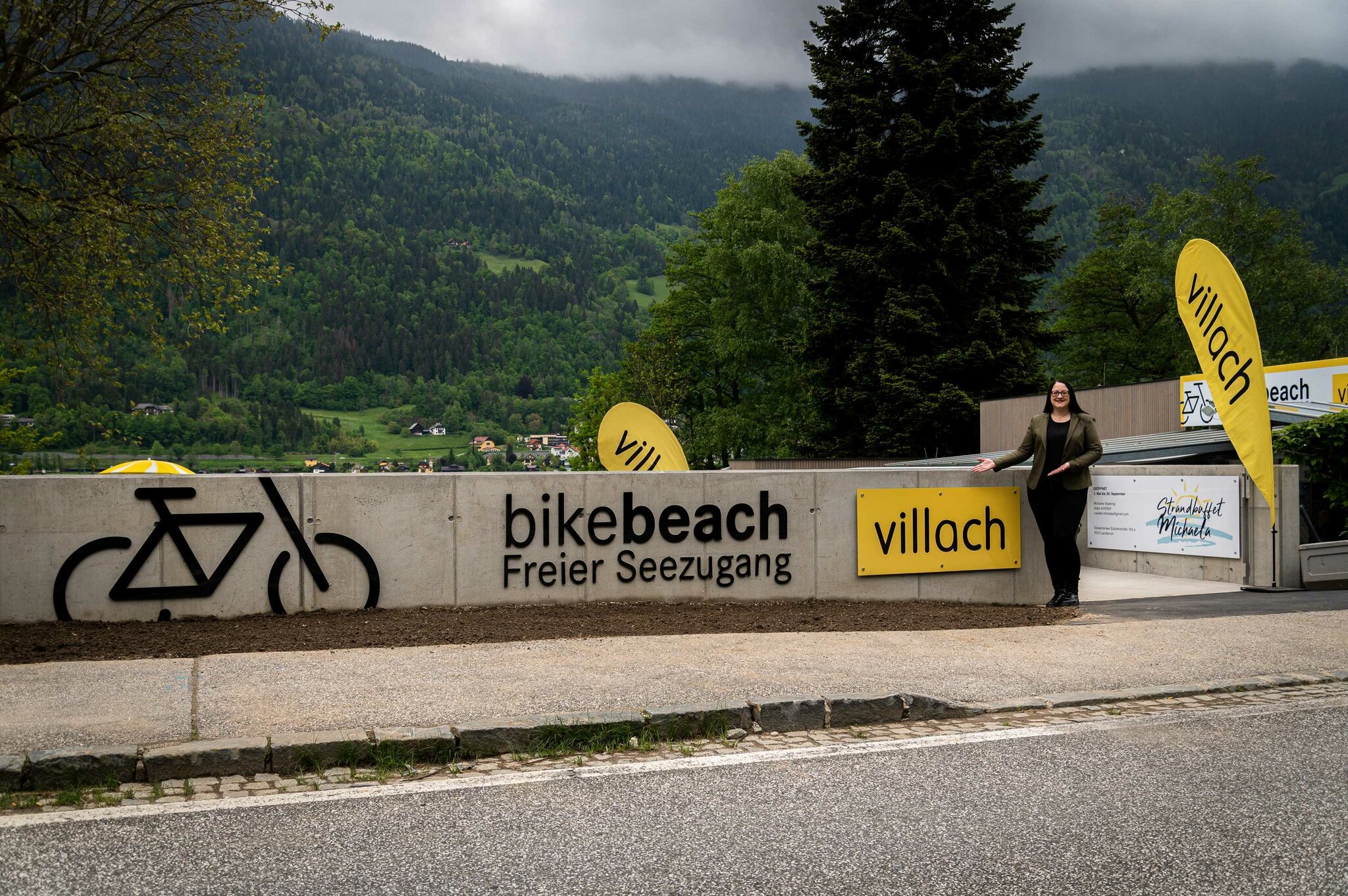 Gratis-Bad noch moderner: Viel Neues gibt's im "bikebeach" St. Andrä ...