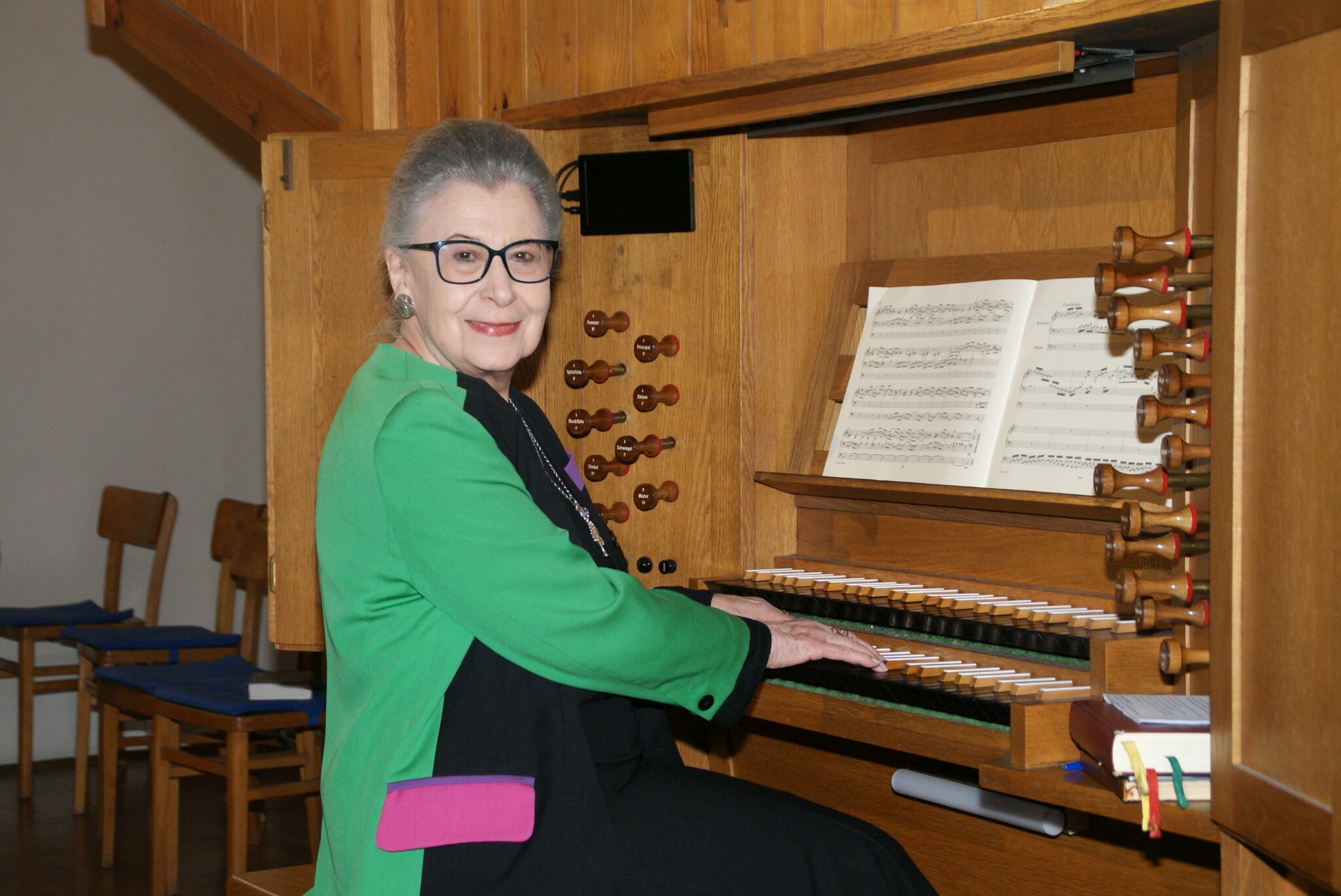 Organistin Marika Kollar: "Wenn ich an der Kirchenorgel sitze, lebe ich ...