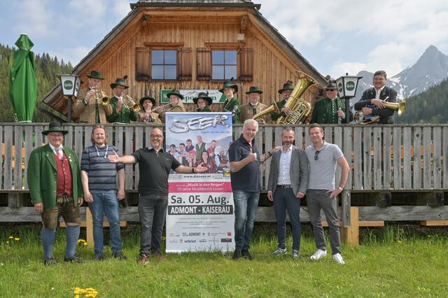 Am 5. August: Die Seer geben erstmals ein Open-Air auf der Kaiserau ...
