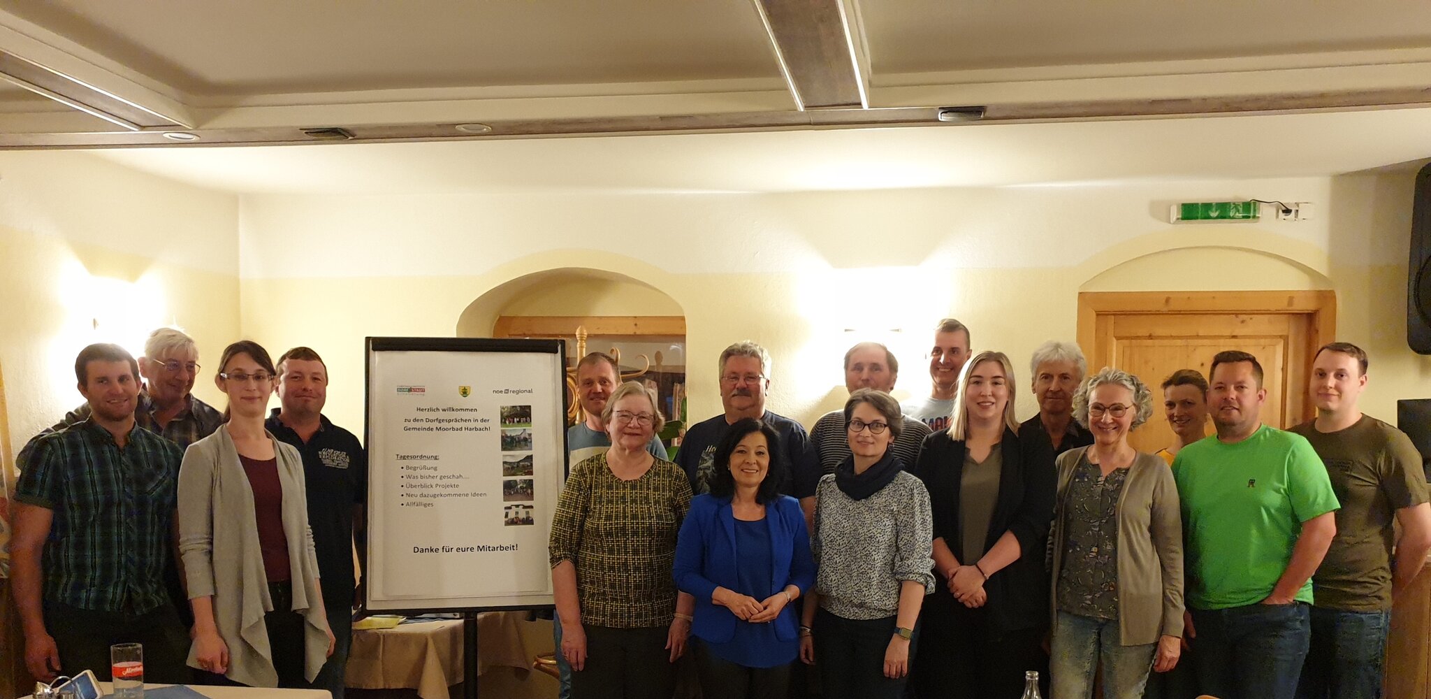 Viele Projekte: Dorferneuerung: Moorbad Harbach zieht Halbzeitbilanz ...