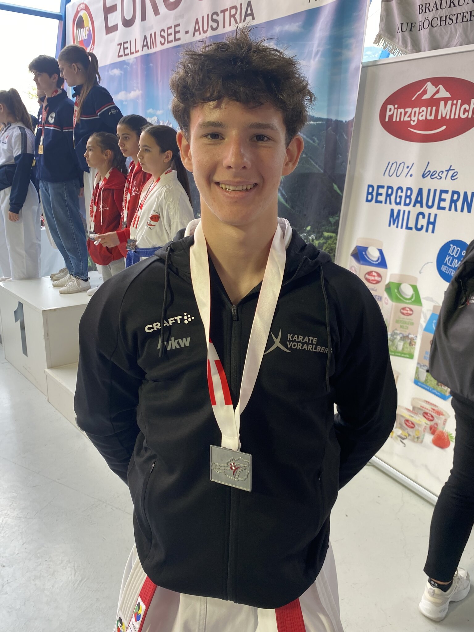 David Nussbaumer: Großartiger Kata-Erfolg beim Eurocup - Vorarlberg