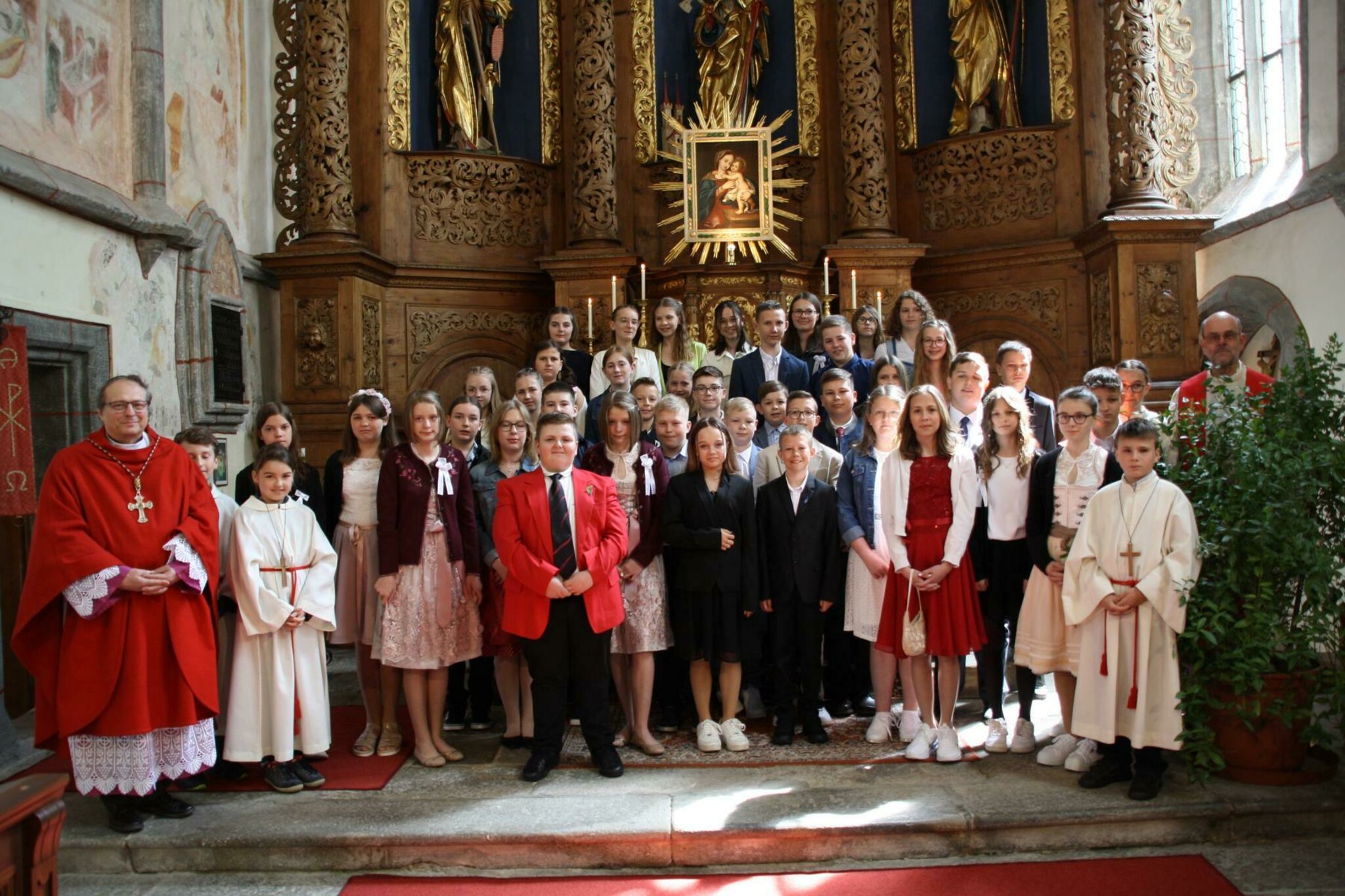 Ganz besonderer Tag: Firmung in St. Wolfgang - Gmünd