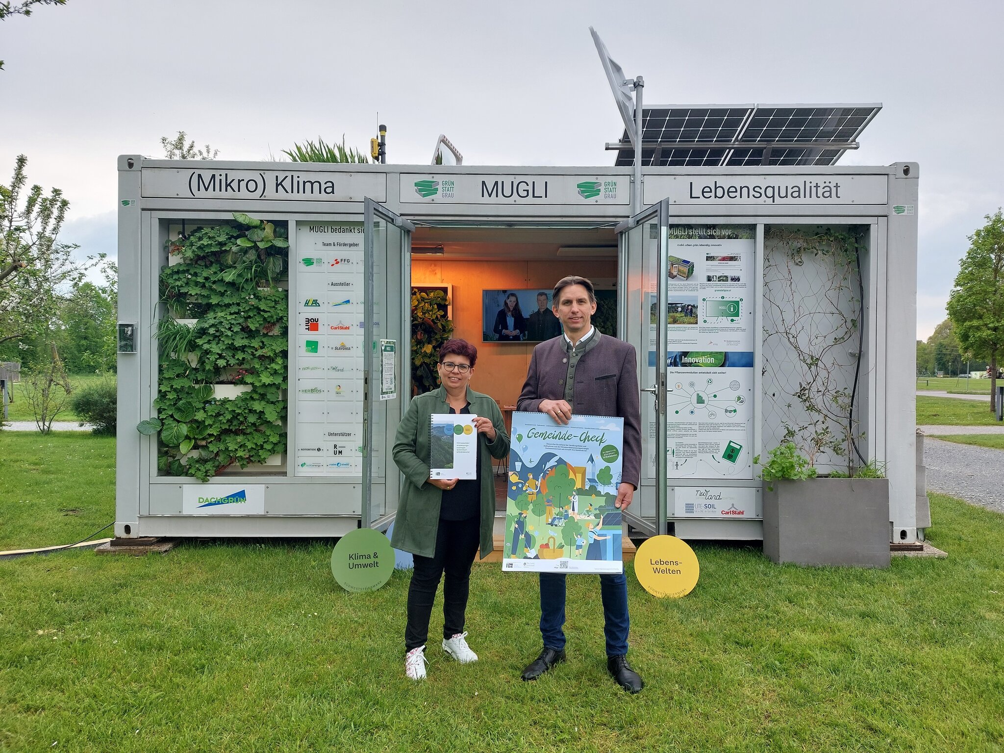 Klimaschutz: MUGLI im Grottenhof - Gebäudebegrünung zum Begreifen ...