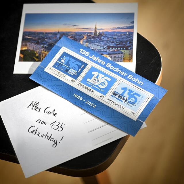 135 Jahre: Zum Jubiläum gibt es von der Badner Bahn Fanartikel - Wien