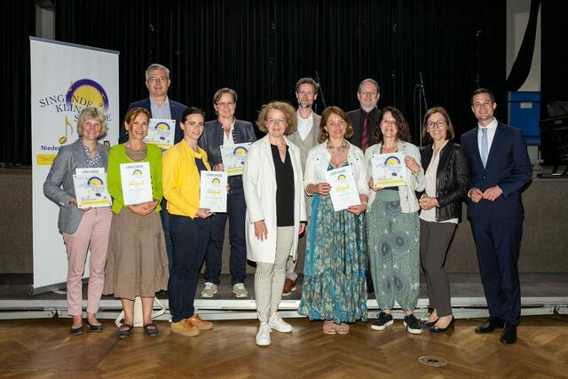 "Singende Klingende Schule": Land NÖ vergibt Gütesiegel für 111 Schulen ...