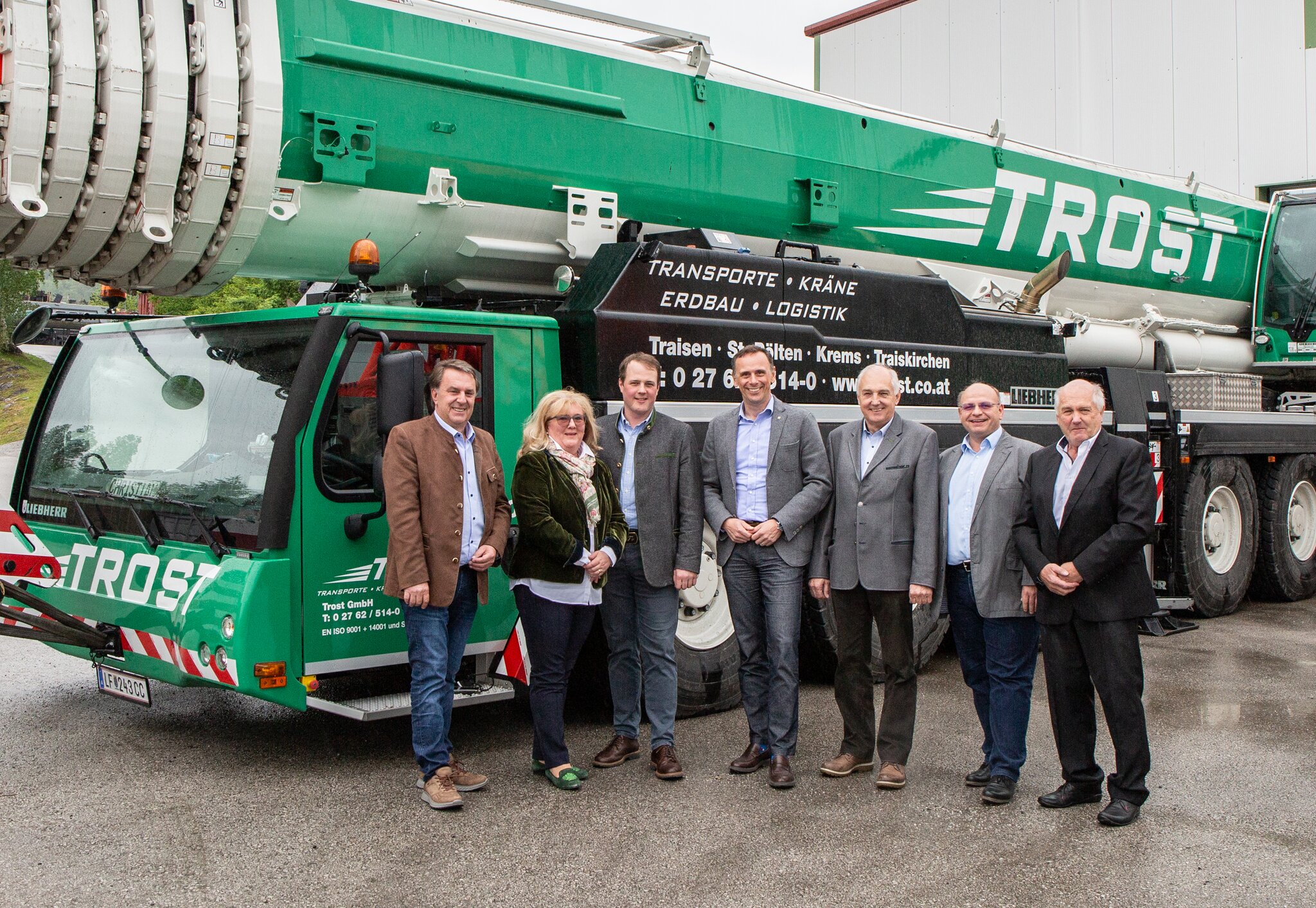 Traisen: NÖ Wirtschaftsbund besuchte Familienunternehmen Trost - Lilienfeld