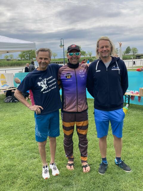 Von Mörbisch bis Illmitz: Am Wochenende wurde wieder der See gequert ...