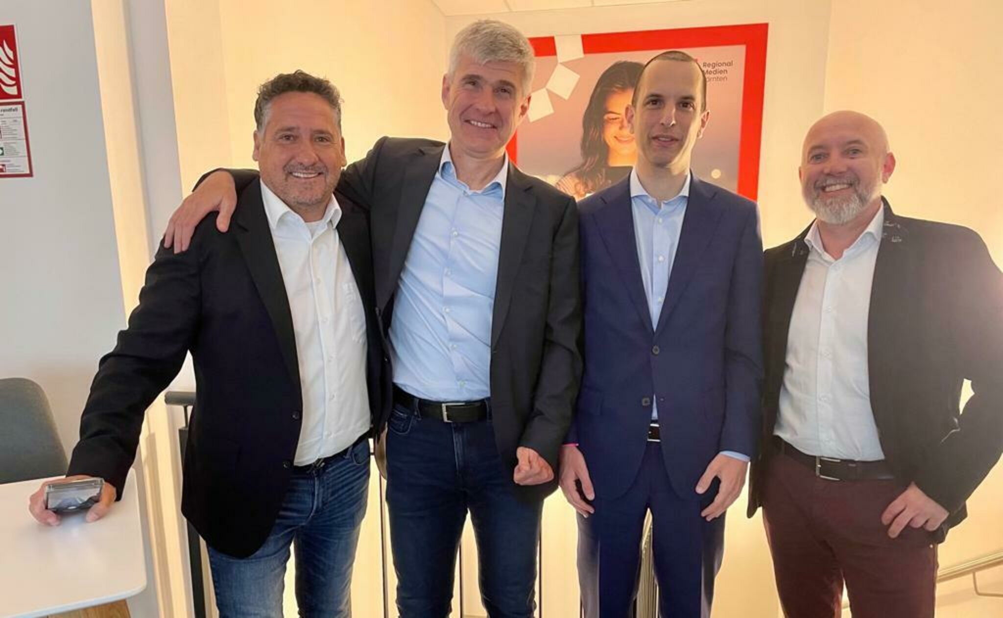 Hoher Wirtschaftsbesuch: Rodrigo Diehl schaute in Kärnten vorbei - Kärnten