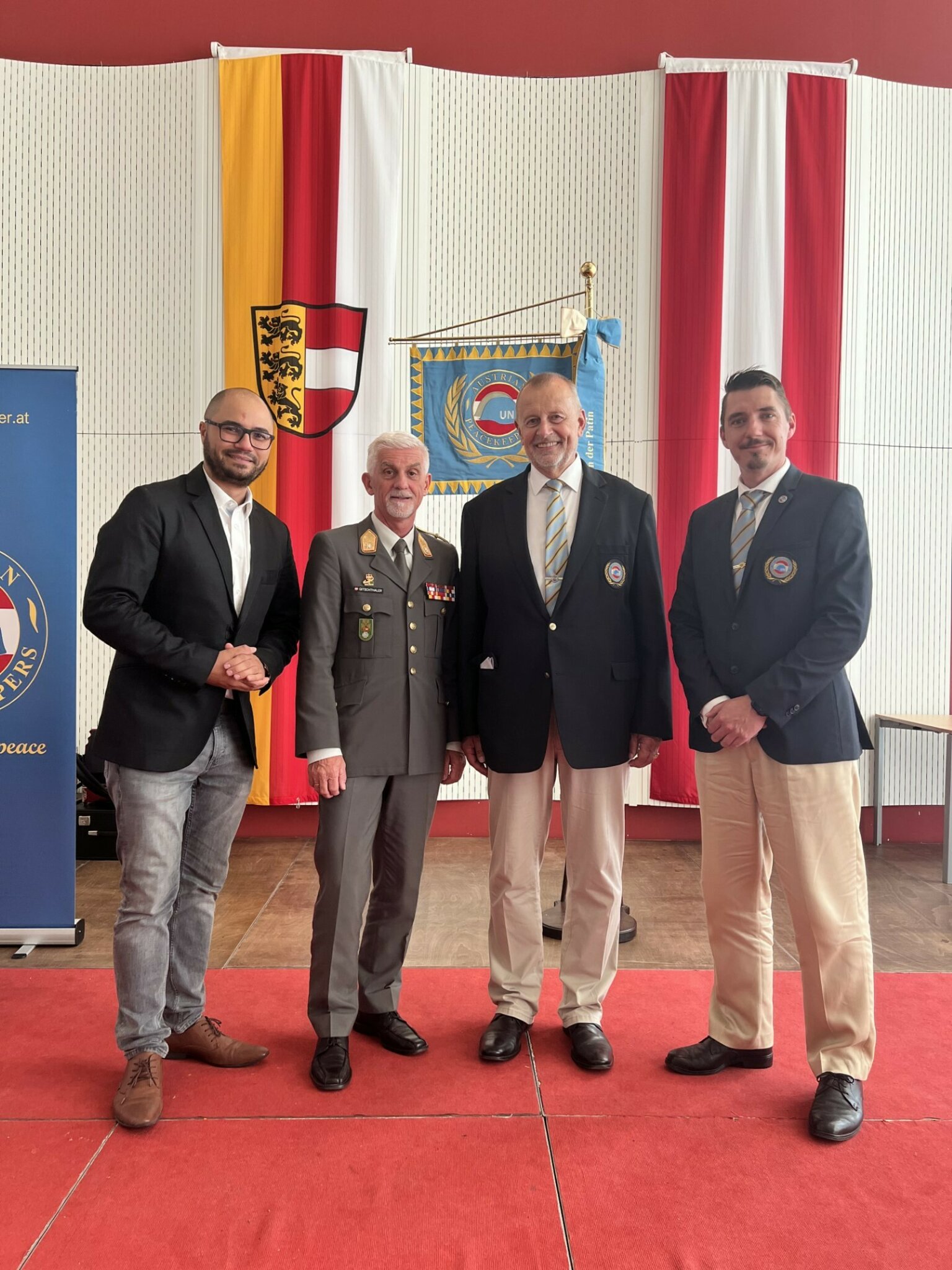 Ernennung: Siegendorfer neuer Landesleiter der Peacekeeper Burgenlands ...