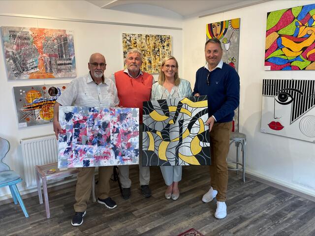 Kunstkeller: Ausstellung unter dem Motto "Wein und Kunst" in Gablitz ...