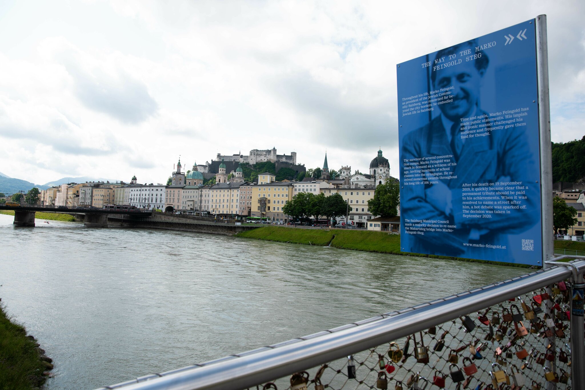 Marko-Feingold-Steg: Ausstellung widmet sich der jüdischen Geschichte ...