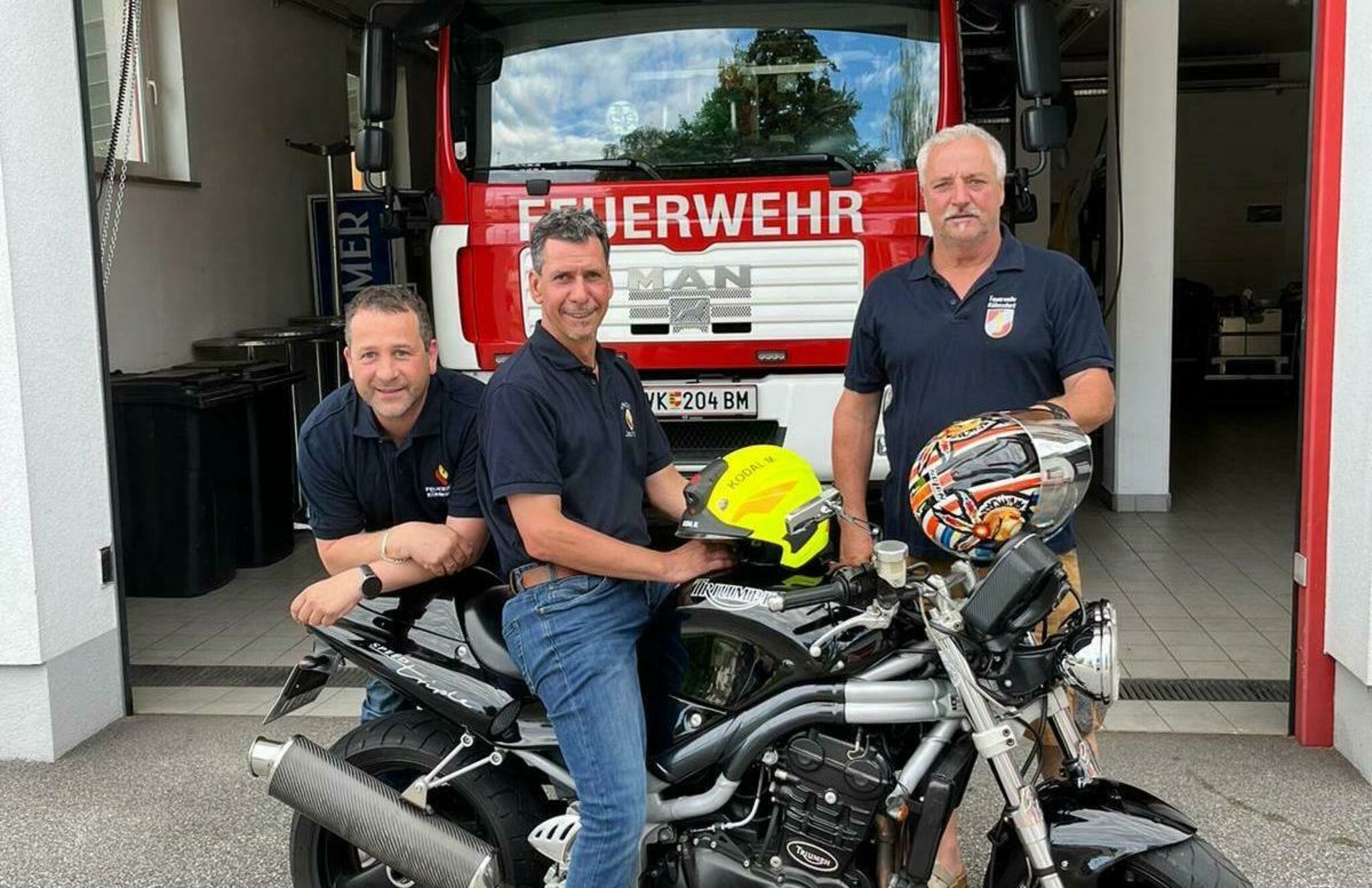 53 Kilometer: Feuerwehr Kühnsdorf lädt zur zweiten Motorradrundfahrt ...