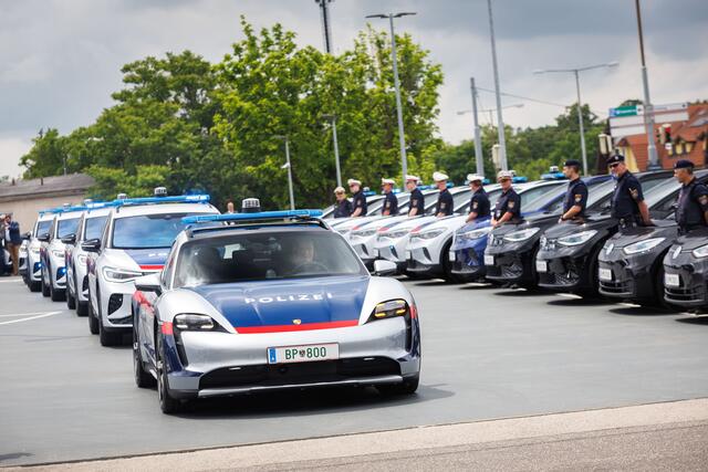 This is the first electric police car I've ever even heard of. A [Tesla ...