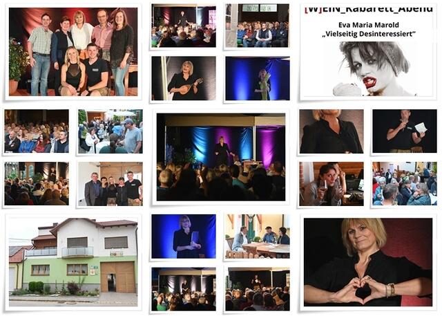 Ein Erfolgreicher Abend mit Eva Maria Marold: ÖJW [W]EIN_Kabarett_Abend ...