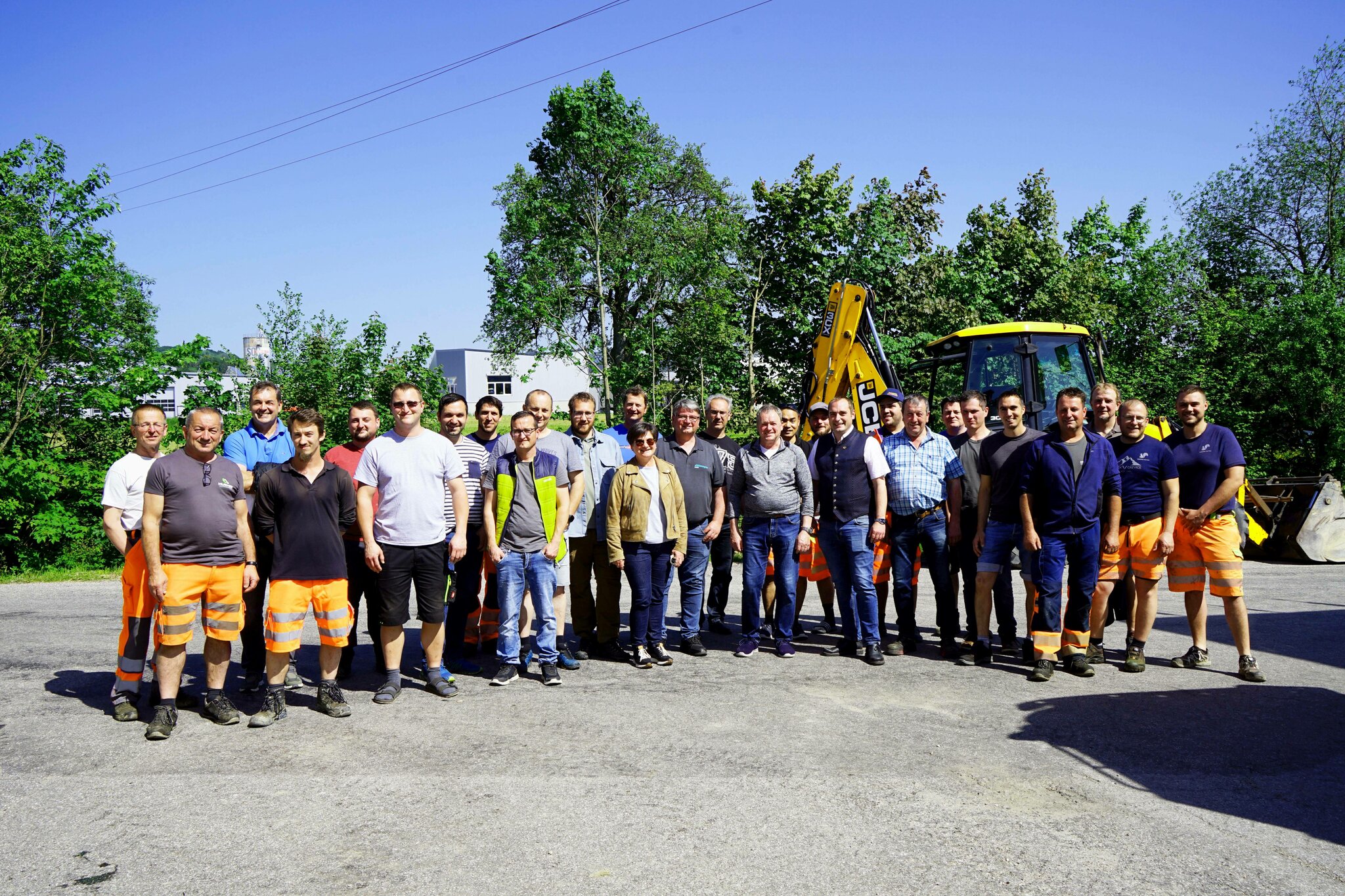 Bauhof Frankenburg: Treffen der Vöcklataler Bauhofmitarbeiter - Vöcklabruck