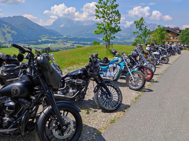 Schone Harley Treffen Kitzbuhel 2023 Bilder