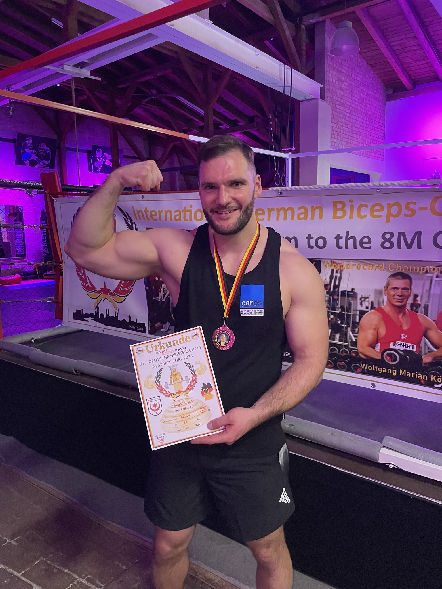 Kam, sah und siegte: Kraftpaket Simon Moser aus Peterskirchen mischt ...