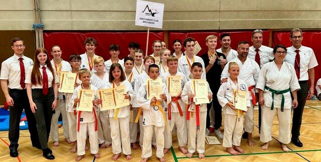 31 Medaillen: Karate Club Wolfsberg triumphierte in Klagenfurt - Lavanttal