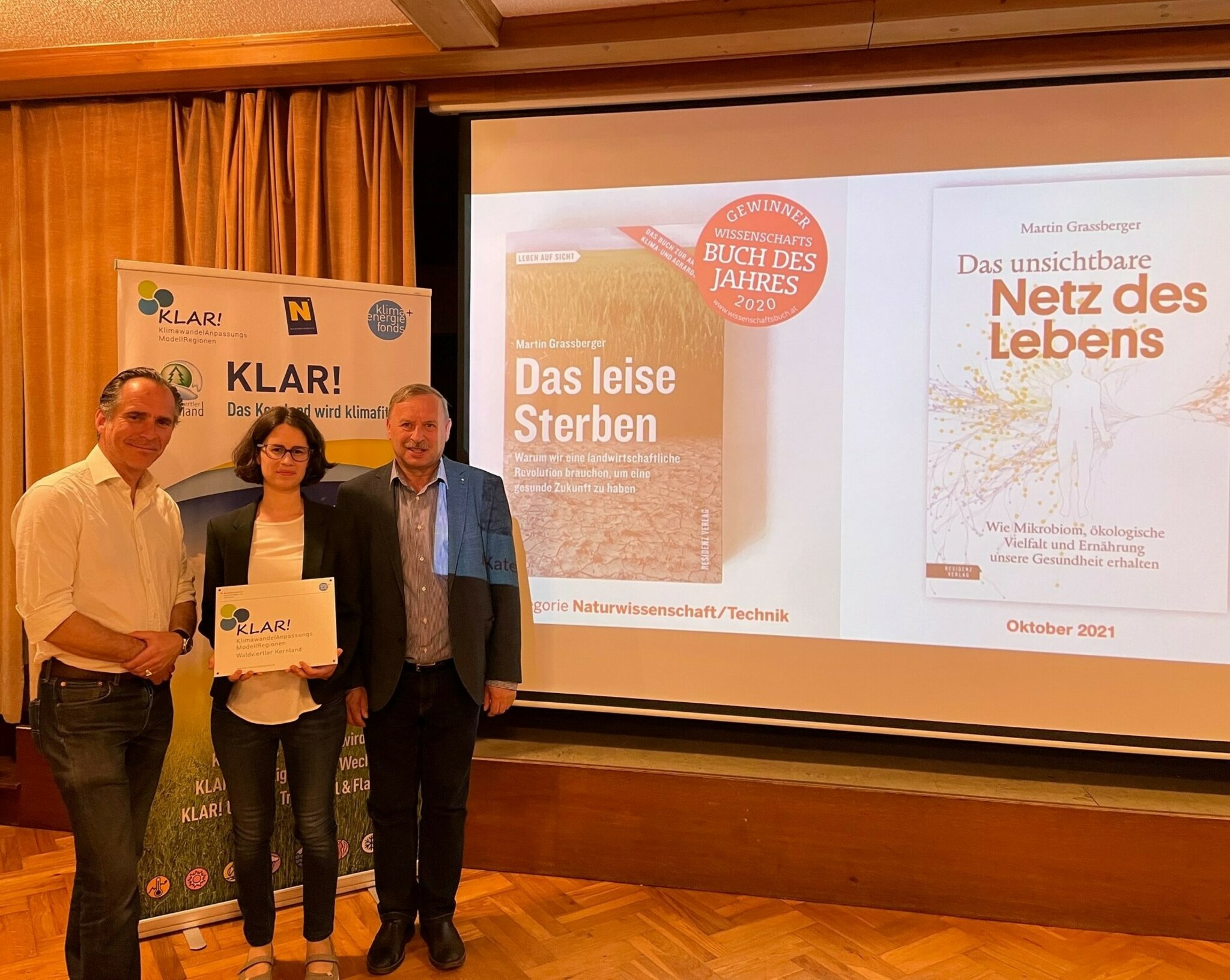 Frankenreith: Vortrag Professor Martin Grassberger - Zwettl