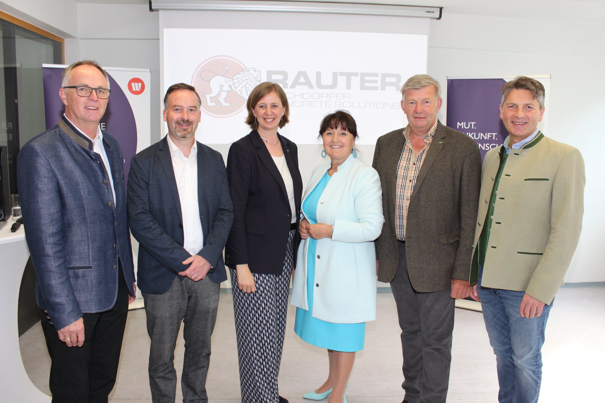 Business-Frühstück: Werksbesichtigung der Firma Rauter Fertigteilbau ...