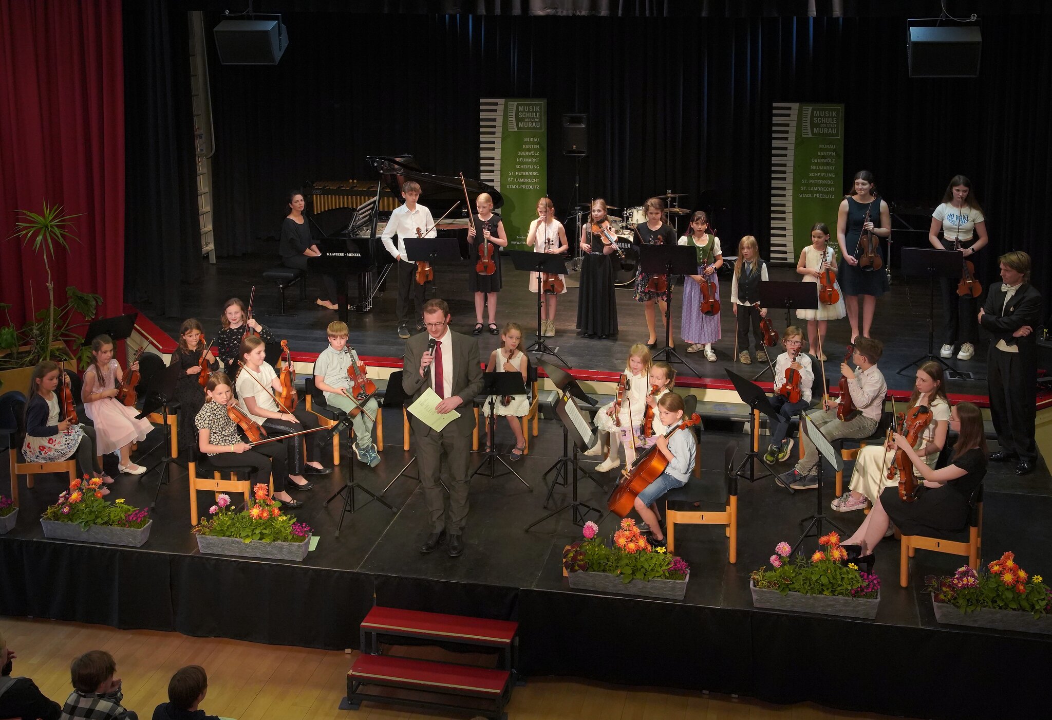 Eine Bühne für die jungen Talente: Schlusskonzert der Musikschule Murau - Murau