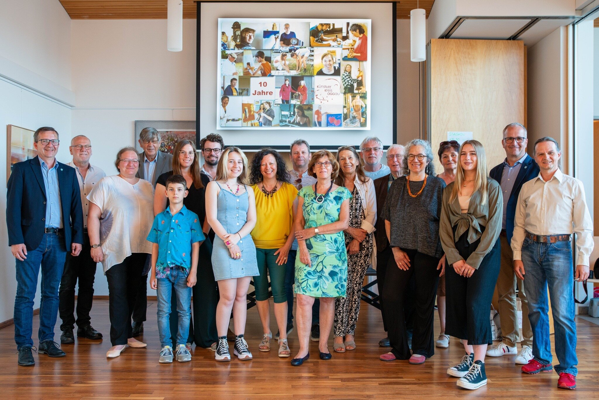 Ortsreportage Oggau: Künstlerkreis Oggau feierte sein Zehnjähriges - Eisenstadt